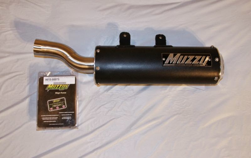 Sask Trail Riders: Product Review - Muzzy vs Penland Slip On Exhaust